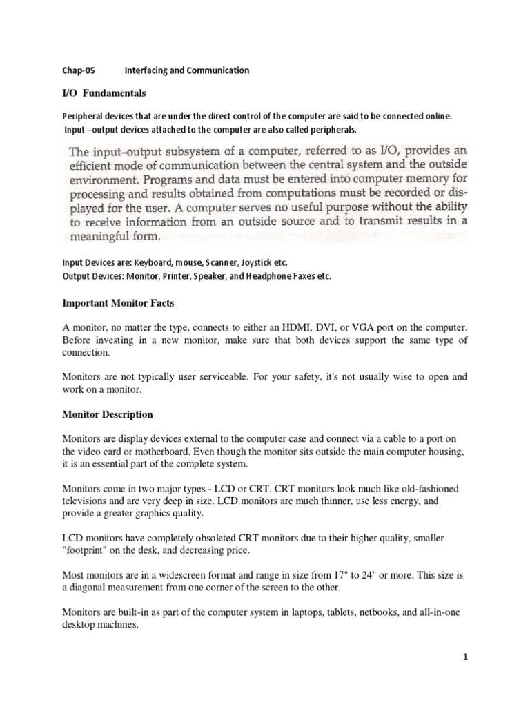 Computer Architecture and Organization Chapter 5 &6 | PDF | Computer ...