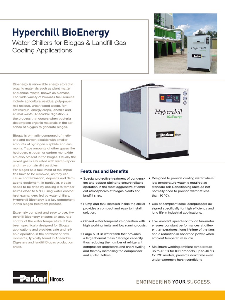 Bio-Energy Chillers | PDF | Biogas | Anaerobic Digestion