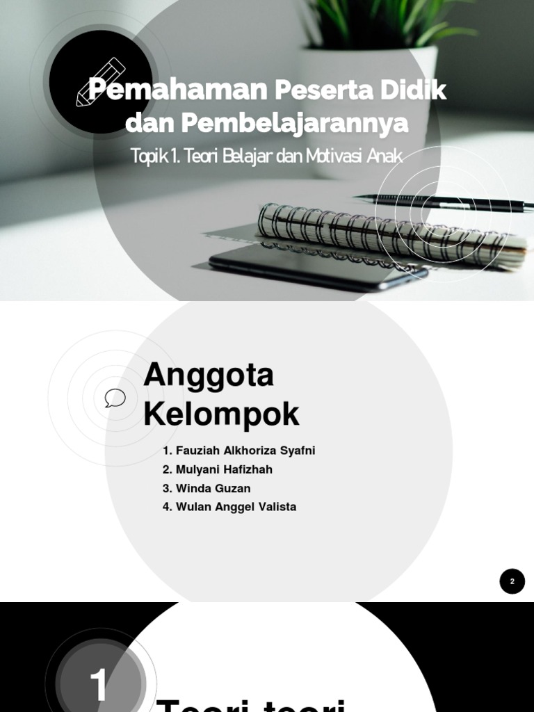 Ruang Kolaborasi Topik 1 (Pemahaman Peserta Didik) - 1 | PDF