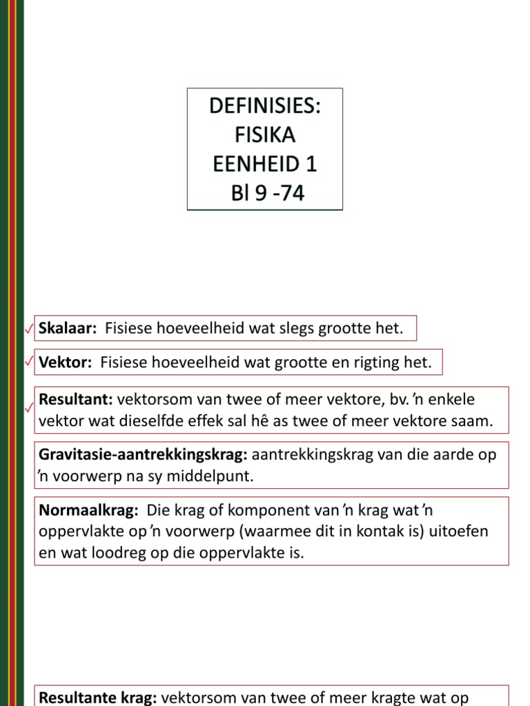 Eenheid 1 | PDF