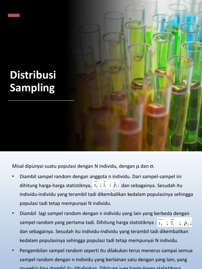Distribusi Sampling PDF | PDF