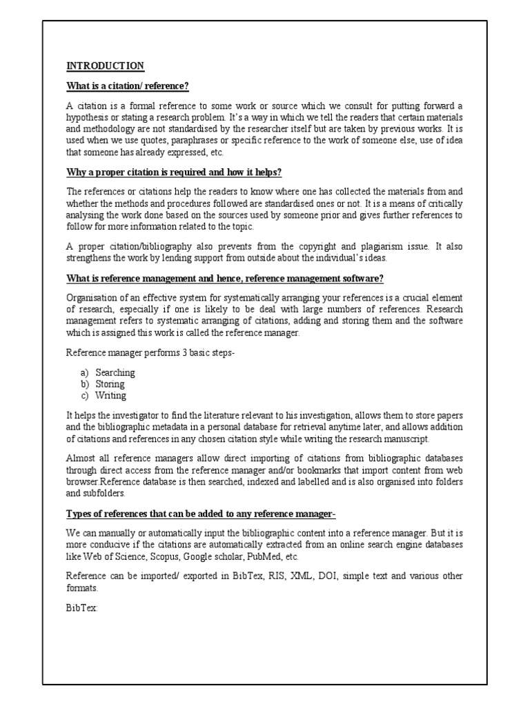 Research Methodology ASSIGNMENT | PDF | Citation | Data Management