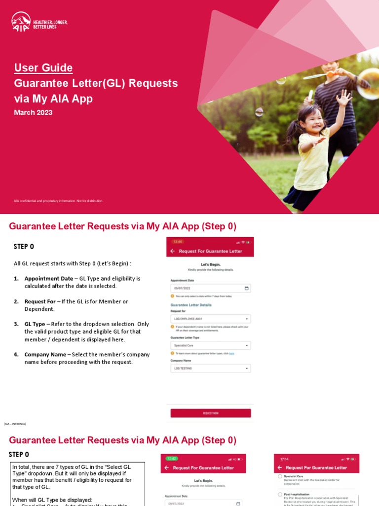 MY AIA GL Requests (1) - Slide - R3 | PDF | Hospital | Public Services