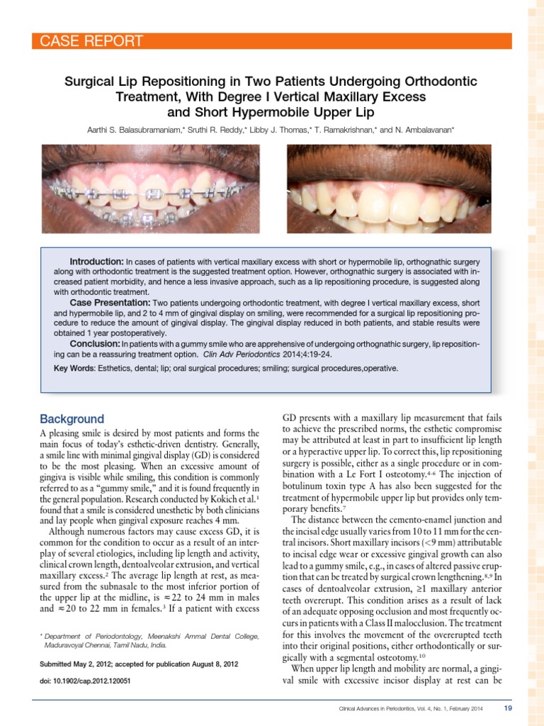 Bala Subramaniam 2014 | Download Free PDF | Surgery | Periodontology