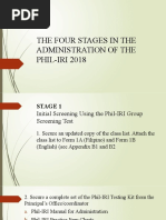 TEMPLATE PHIL-IRI-Elementary & Secondary 2024-2025 | PDF | Human ...