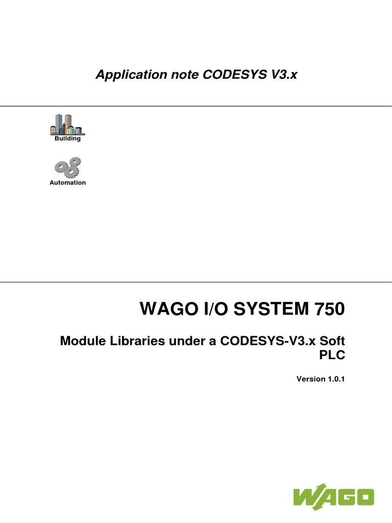 ApplicationNote Remote Control CODESYS V3.x | PDF | Library (Computing) | Systems Engineering