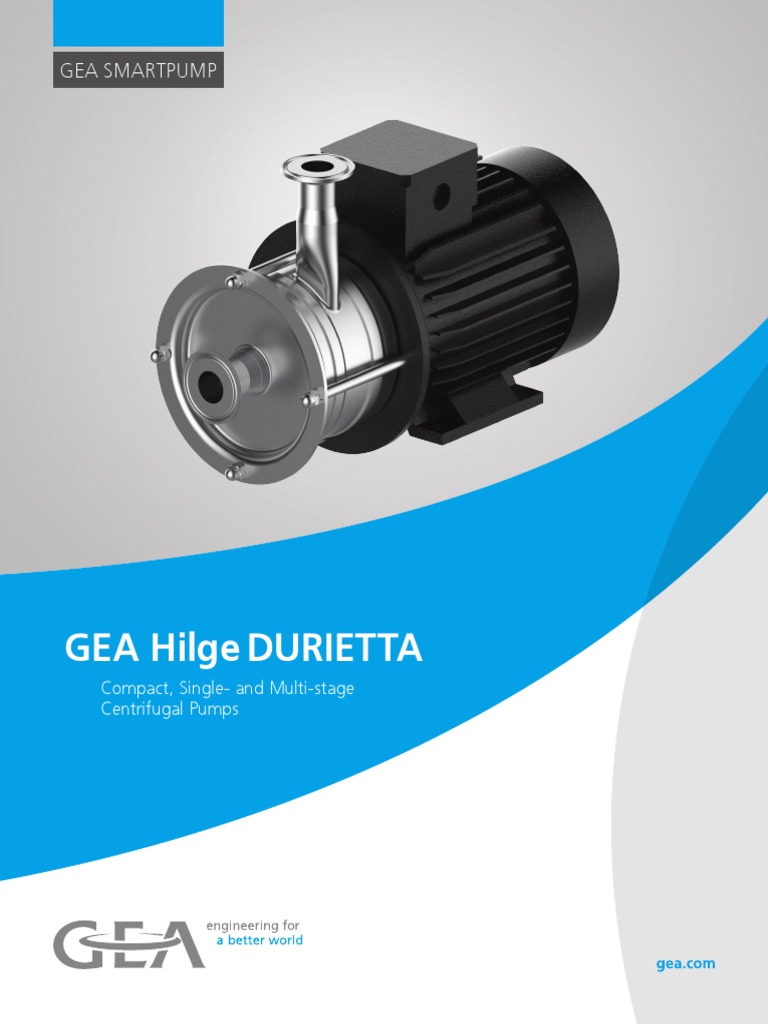 Gea Hilge Durietta Brochure Us 170771 | PDF | Pump | Physical Sciences