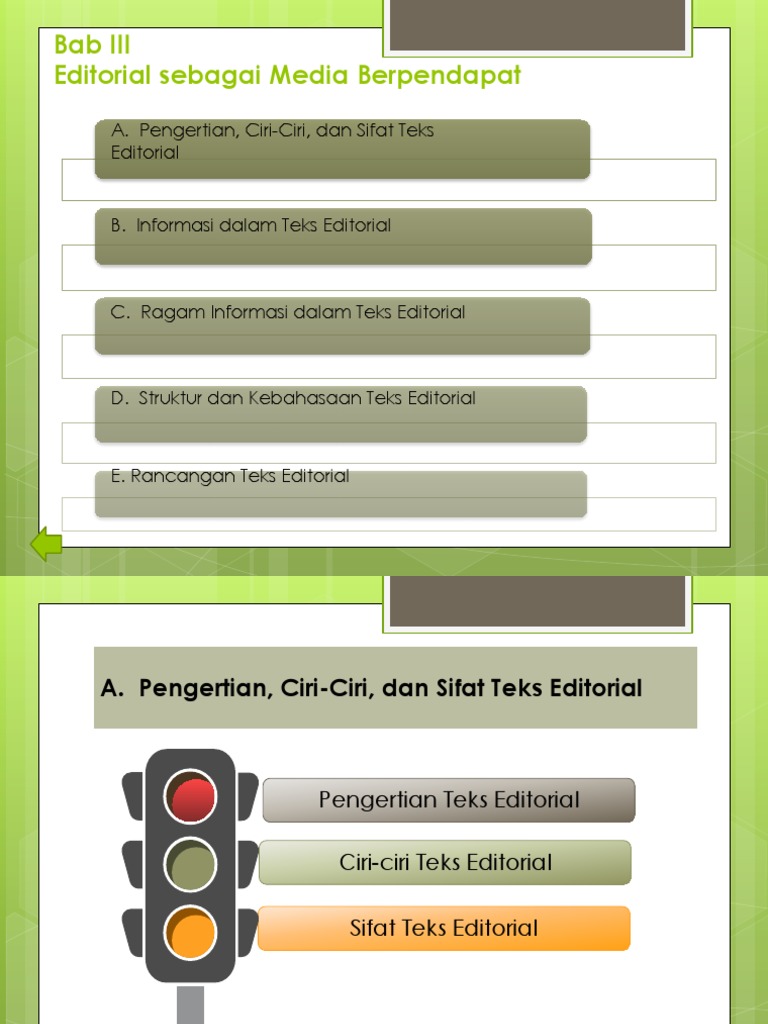 Presentasi Tajuk Rencana | PDF