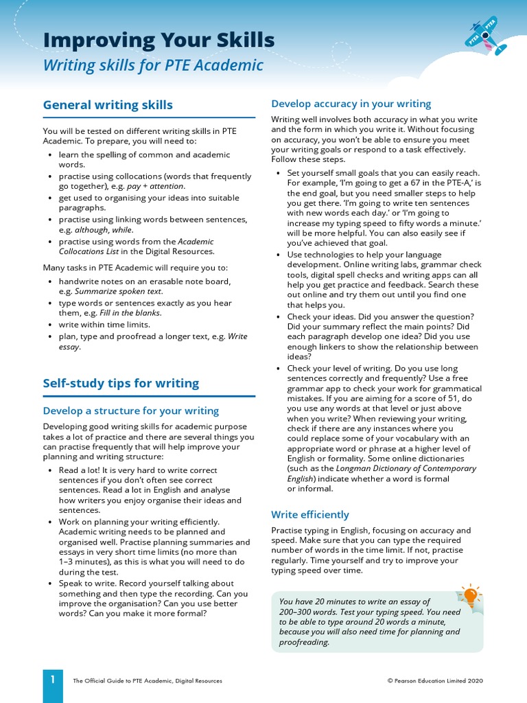 How To Improve Writing Skills | PDF | Verb | Essays