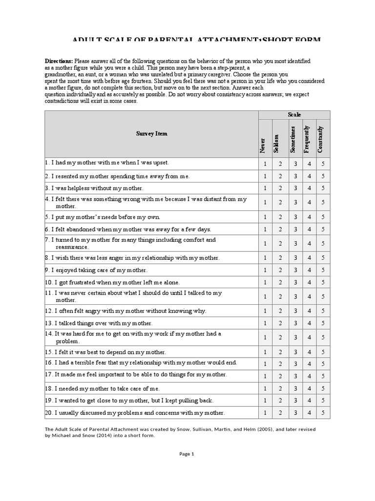 Aspa SF | PDF | Attachment Theory | Father