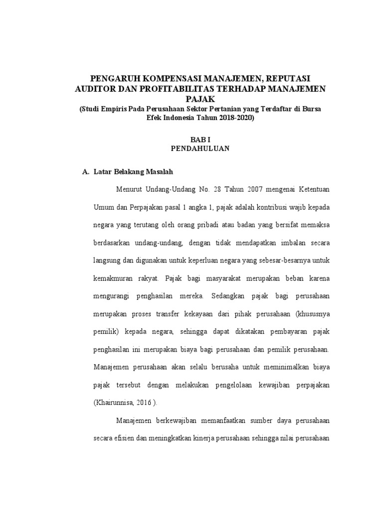 Contoh Proposal, Linear Berganda, Uji Hipotesa Menggunakan T Hitung Dan ...