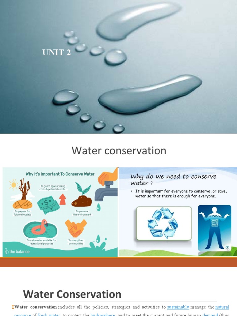 WCM Unit 2 PDF | PDF | Water Conservation | Water Heating