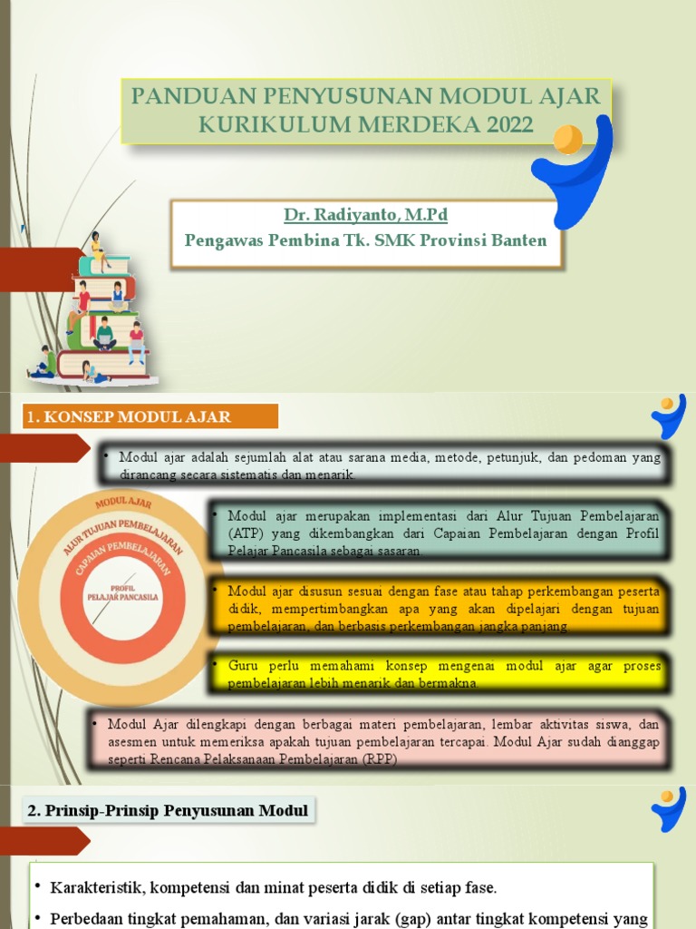 Penyusunan Modul Belajar | PDF