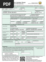 BIR S1905 - Registration Update Sheet Final | PDF | Taxes