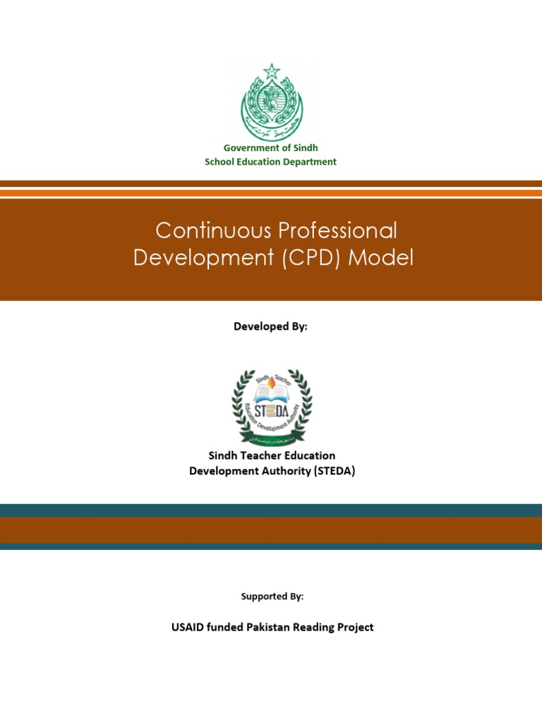 CPD Model | PDF | Teachers | Schools