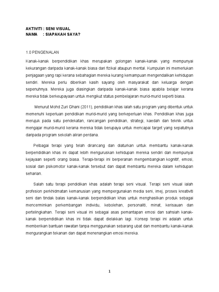 Modul Seni Visual (Farahin) | PDF