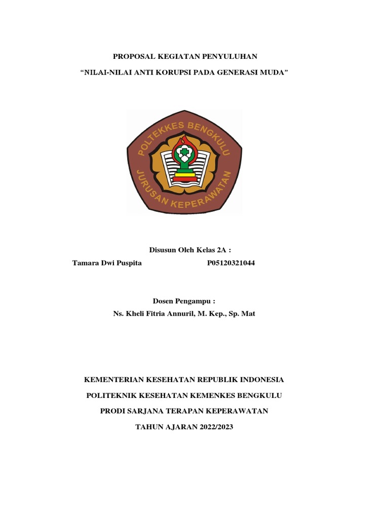 Proposal Kegiatan Penyuluhan Tamara | PDF | Karier & Perkembangan | Ilmu Sosial