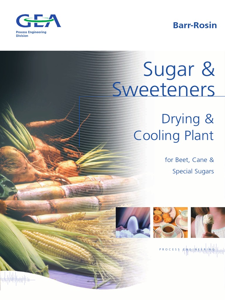 Sugar Sweeteners Drying-Cooling Plant | PDF | Clothes Dryer | Sucrose