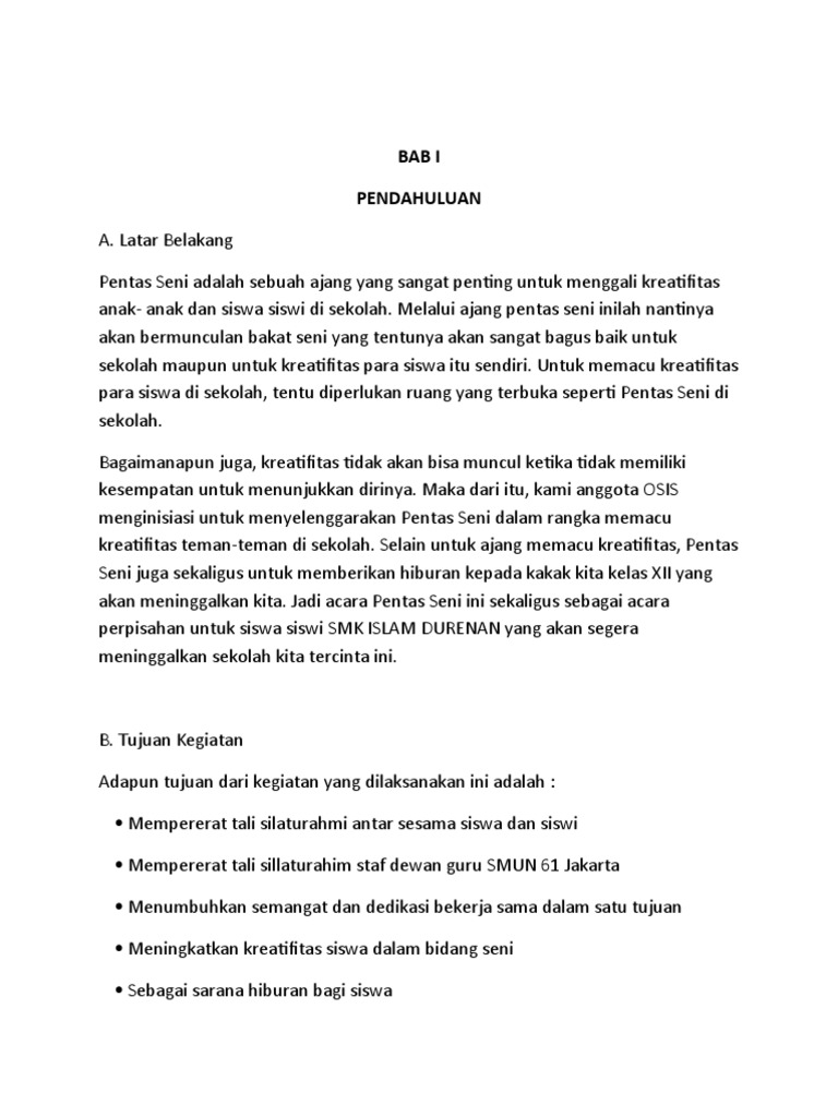 Contoh Proposal | PDF