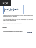 Sample ISMS Risk Register | PDF | Risk | Vulnerability (Computing)