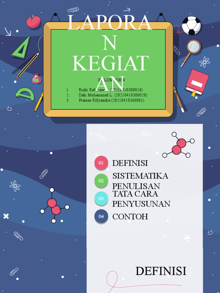 Panduan Penyusunan Laporan Kegiatan | PDF