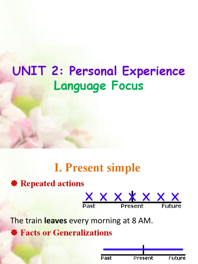 UNIT 2 Language Focus | PDF