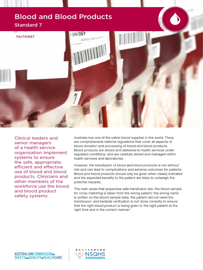 Safe Blood Use | PDF | Blood Transfusion | Informed Consent