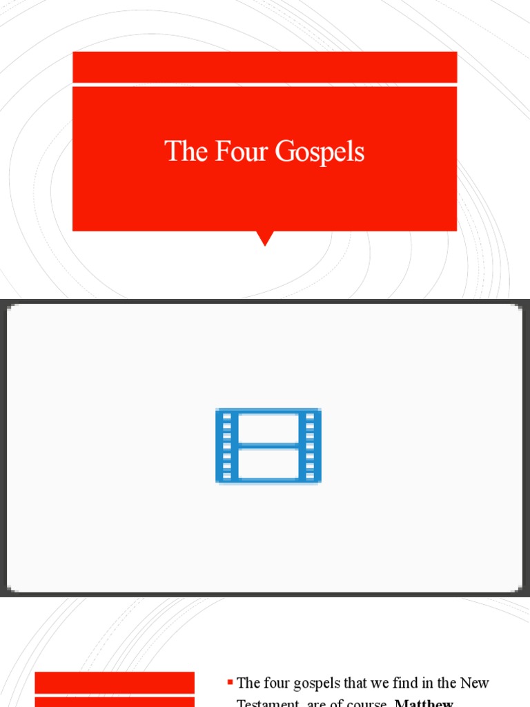 The Four Gospels | PDF | John The Apostle | Gospel Of Luke