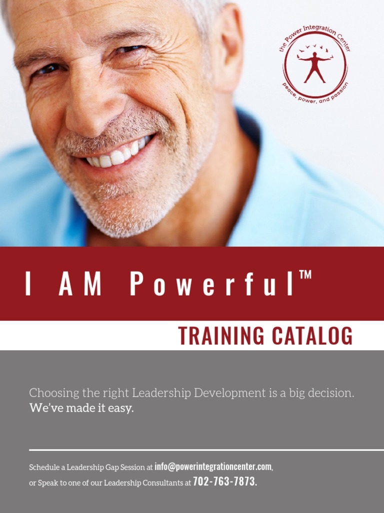 PIC Training Brochure | PDF | Leadership | Communication