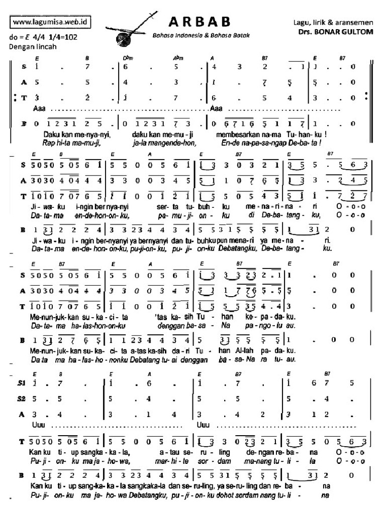 LAgu Rebana Arbab | PDF