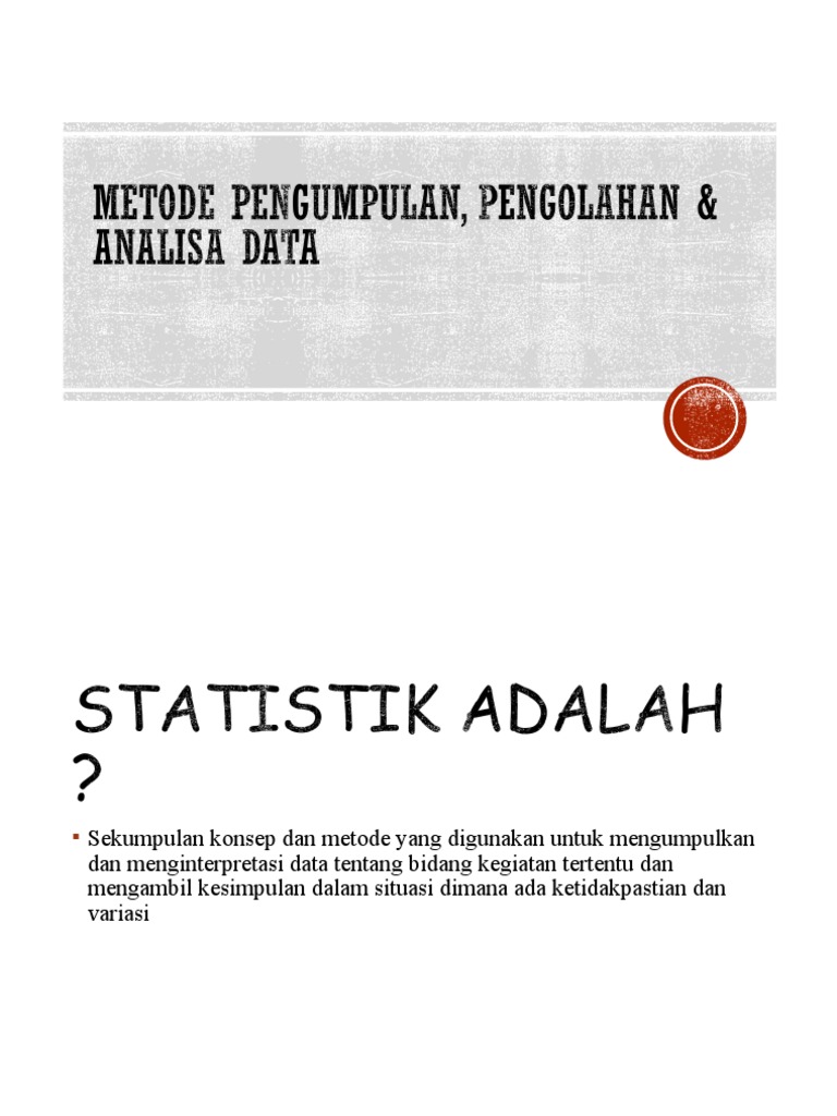 Pengantar Statistik | PDF | Komputer