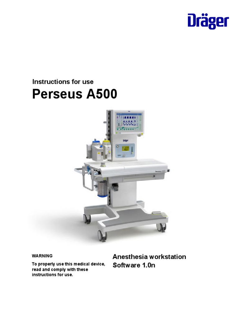 IfU Perseus A500 SW 1.0n EN 9052451 | PDF | Electromagnetic Compatibility | Medical Device