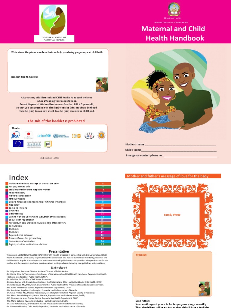 MCH Handbook Eng v3-0 | PDF | Childbirth | Pregnancy