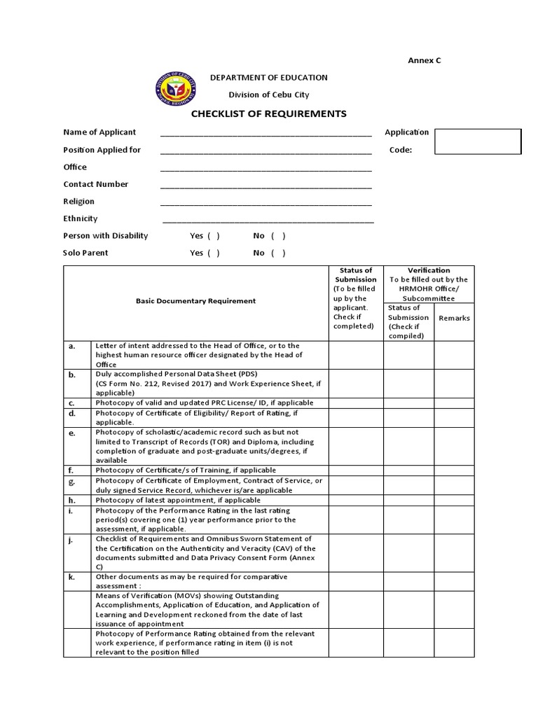 Checklist Omnibus | PDF | Authentication | Privacy