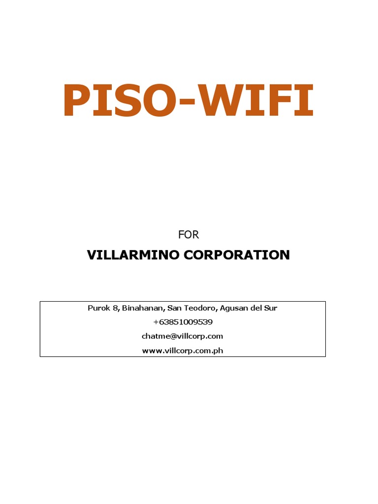 Example Of Business Plan PDF Internet Business