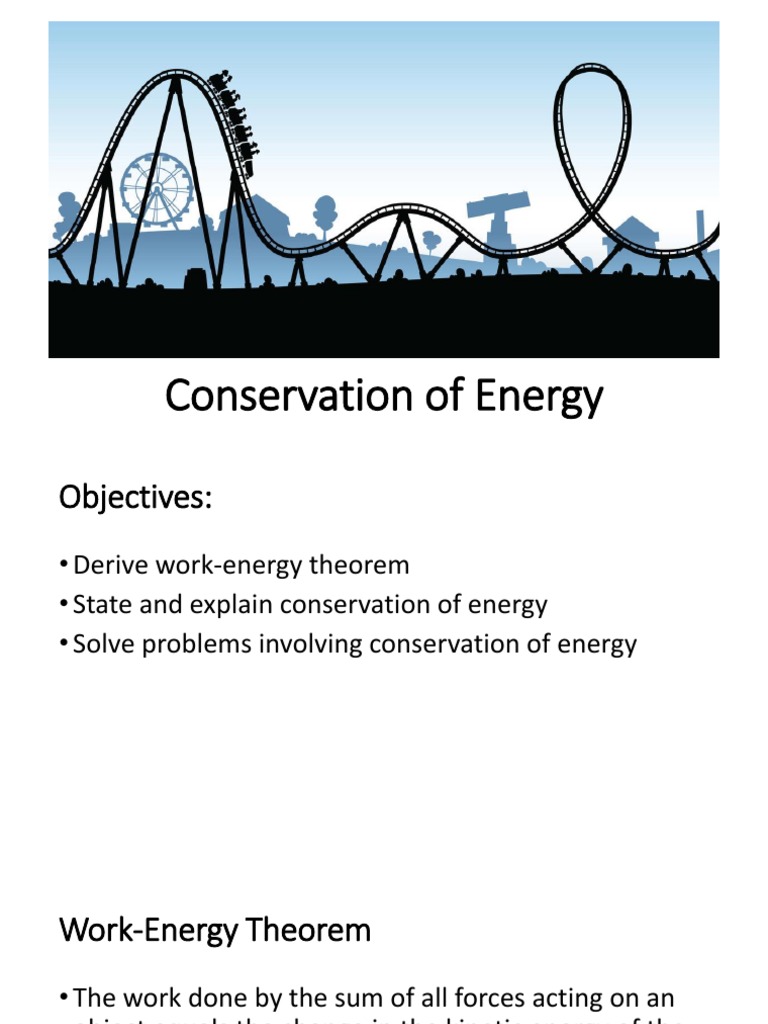 Lesson 2 Conservation of Energy | PDF | Quantity | Mechanics