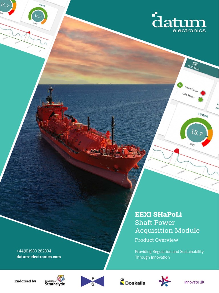 Datum EEXI Brochure 2022 Web 1 PDF | PDF | Data | Global Positioning System