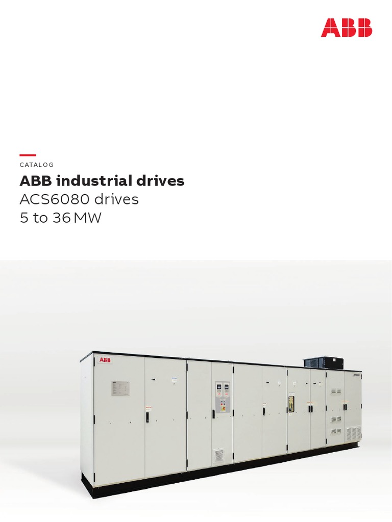 ACS6080 Catalog 3AUA0000221913 RevB Lowres PDF | PDF | Electric Motor ...
