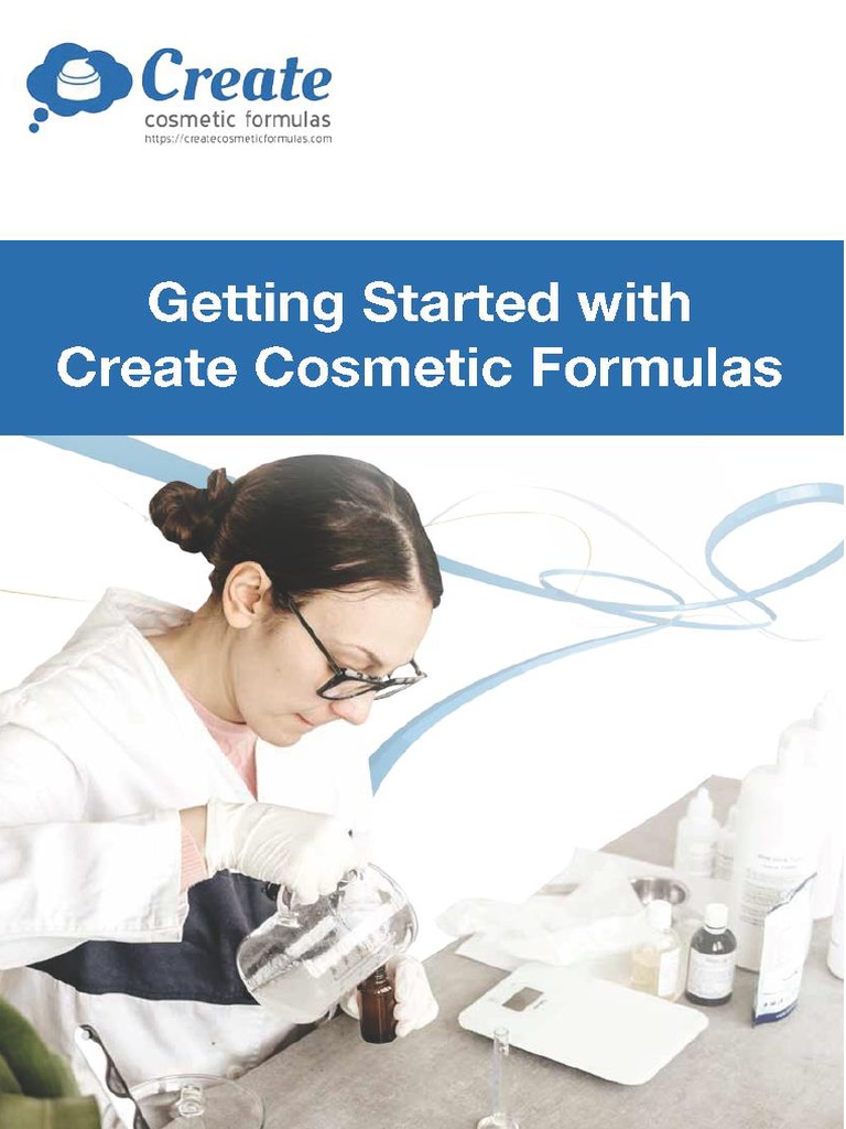 Getting Started With Create Cosmetic Formulas | PDF | Cosmetics ...
