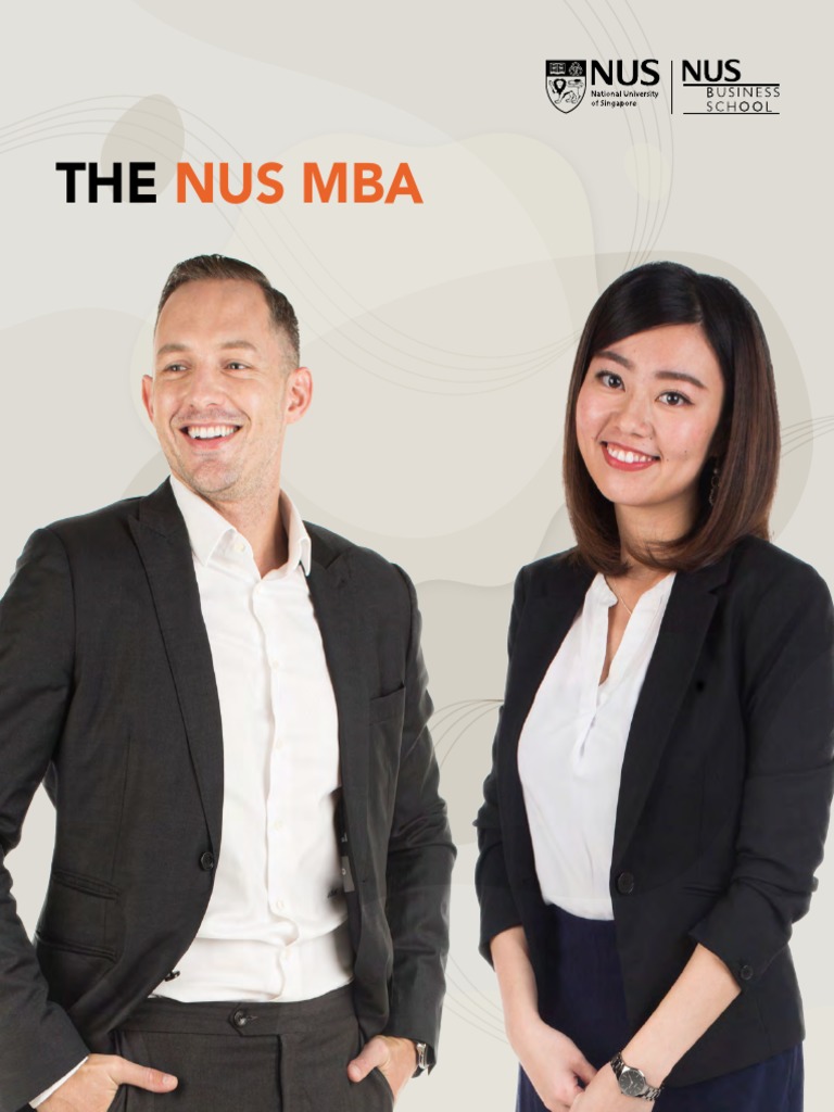 NUS MBA Brochure - Aug 2022 Intake | PDF | Master Of Business Administration | Economies