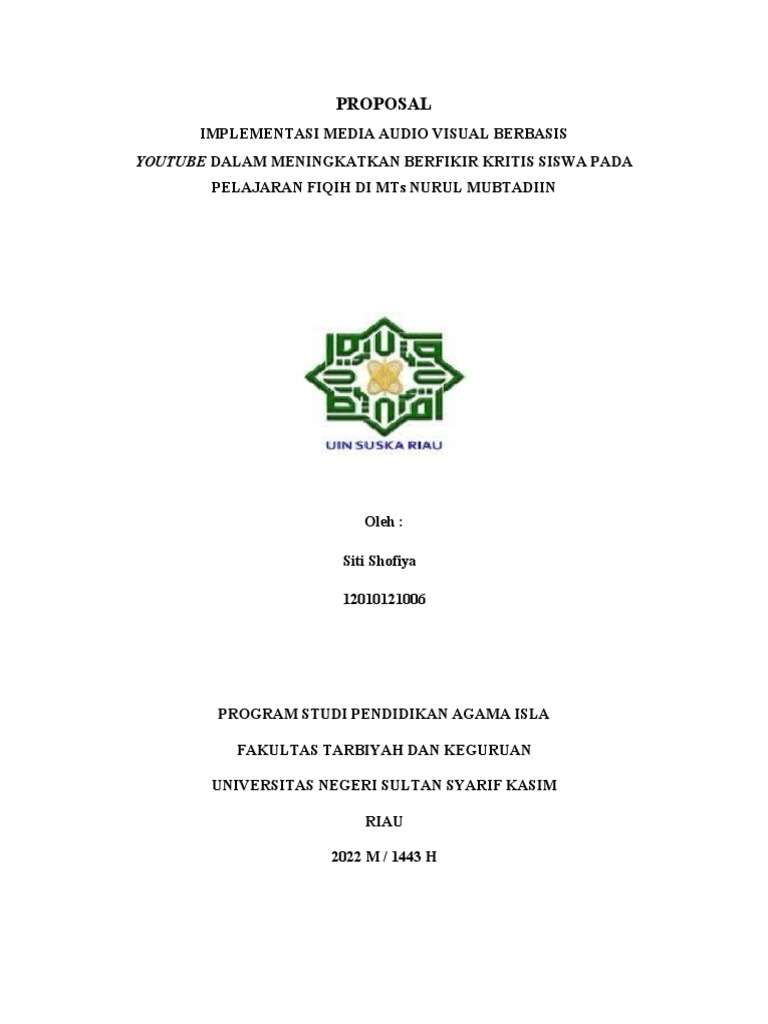 Update Proposal Sofia | PDF