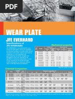 Data Sheet BISALLOY 500-STEEL | PDF | Steel | Wear