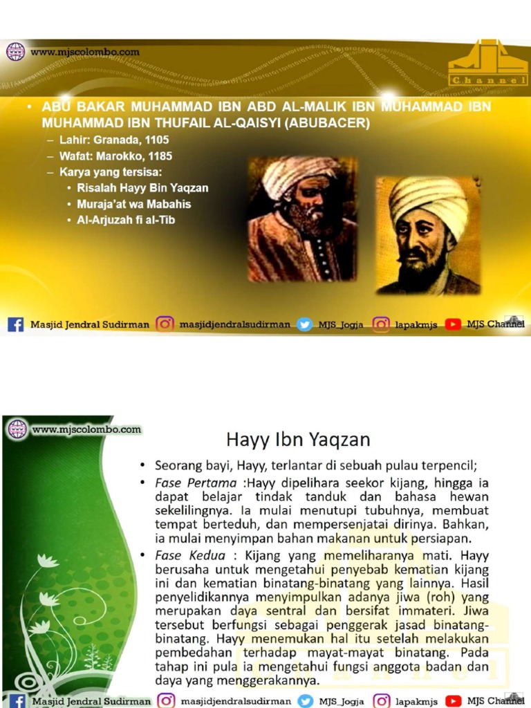 PPT Ibnu Thufail | PDF