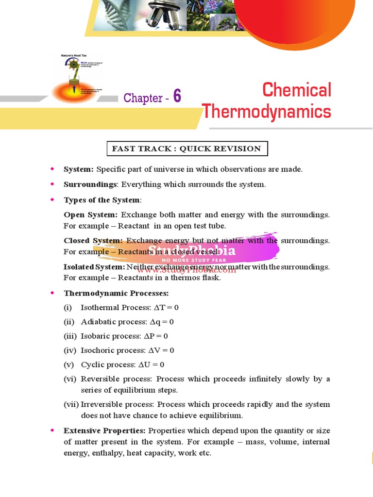 Chemical Thermodynamics | PDF | Enthalpy | Heat