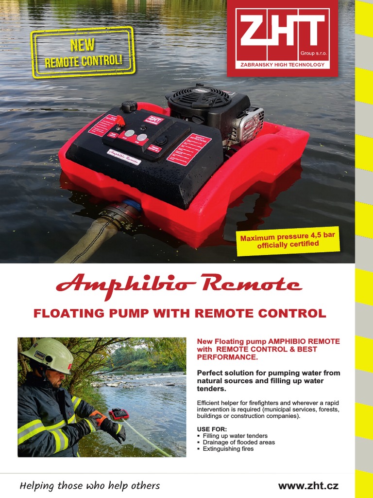 Amphibio Remote | PDF | Pump | Water