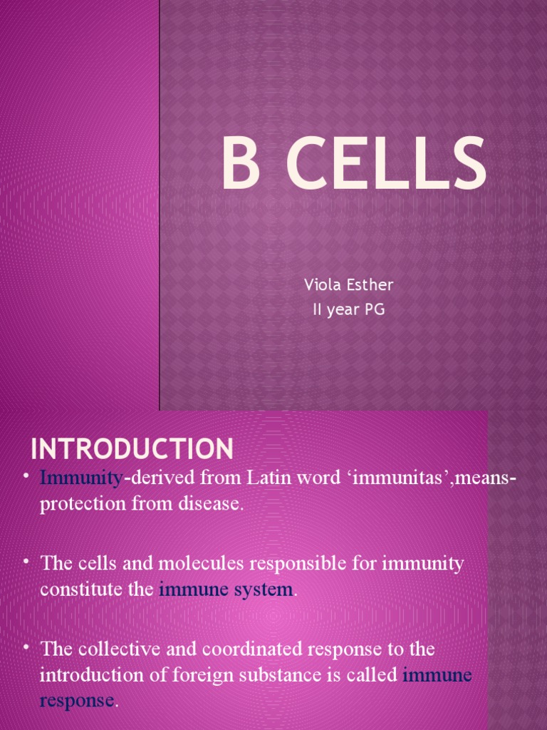 B Cells: Key Players in the Adaptive Humoral Immune Response | PDF | B Cell | Immune System
