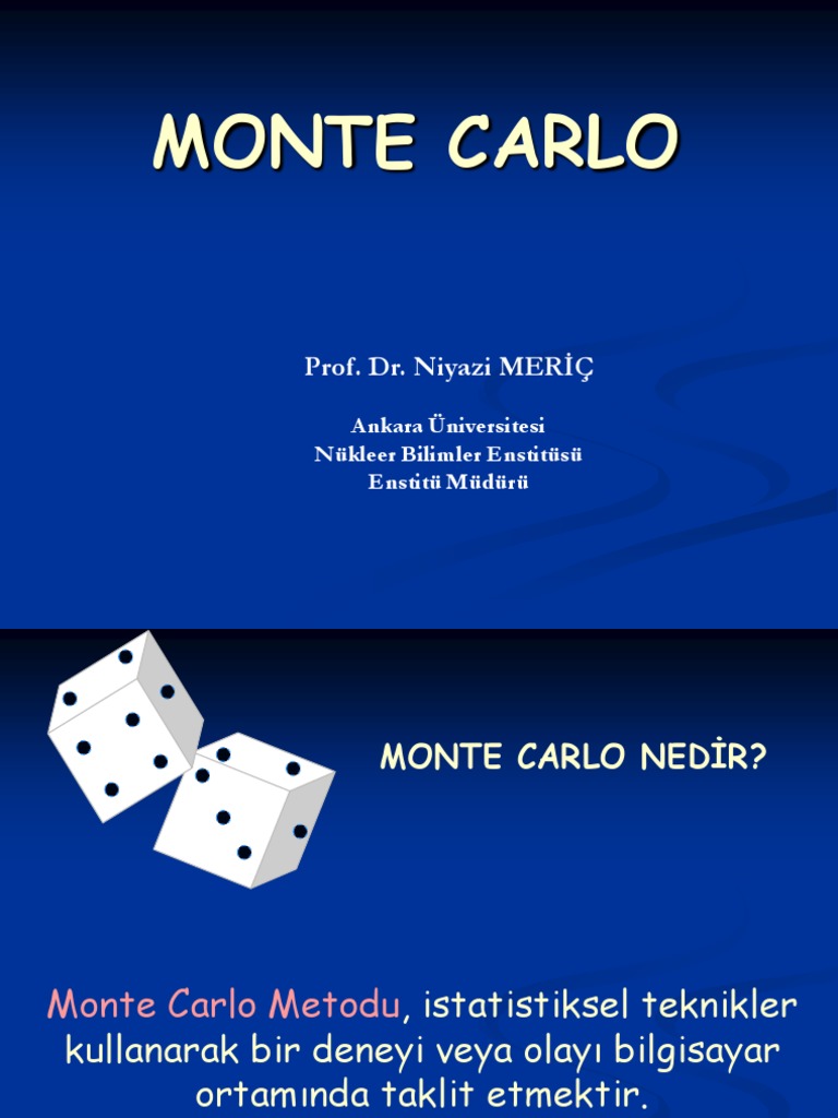 D (9) - Monte Carlo | PDF