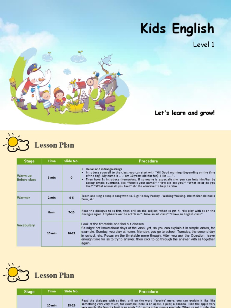 Lesson 4 What Class Do You Have | PDF | Lesson Plan | Cognitive Science