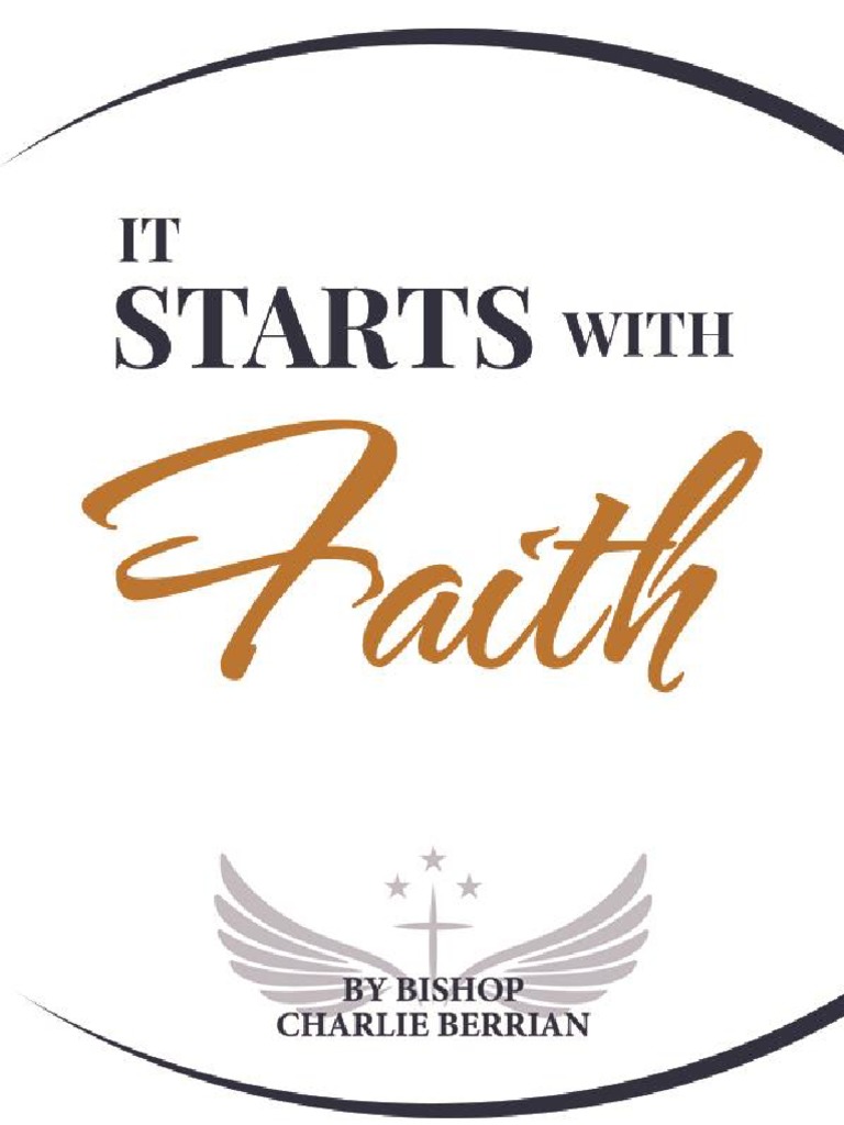 It Starts With Faith PDF | PDF | Faith | Jesus