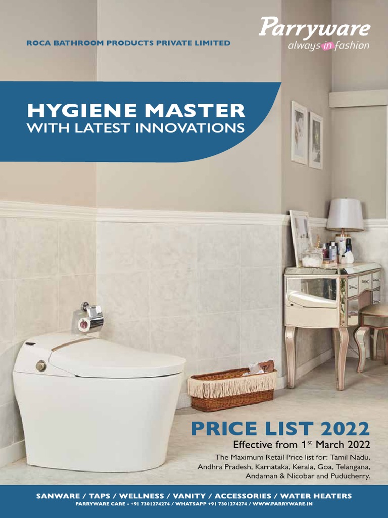 Parryware Toilet Seats PDF | PDF | Bathroom | Home & Garden